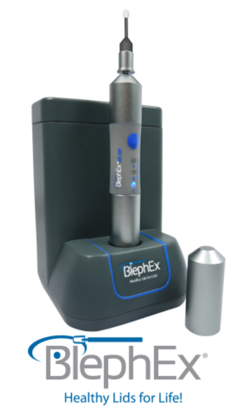 Blephex Eyelid Biofilm remover device with Charging Station (3 Package
