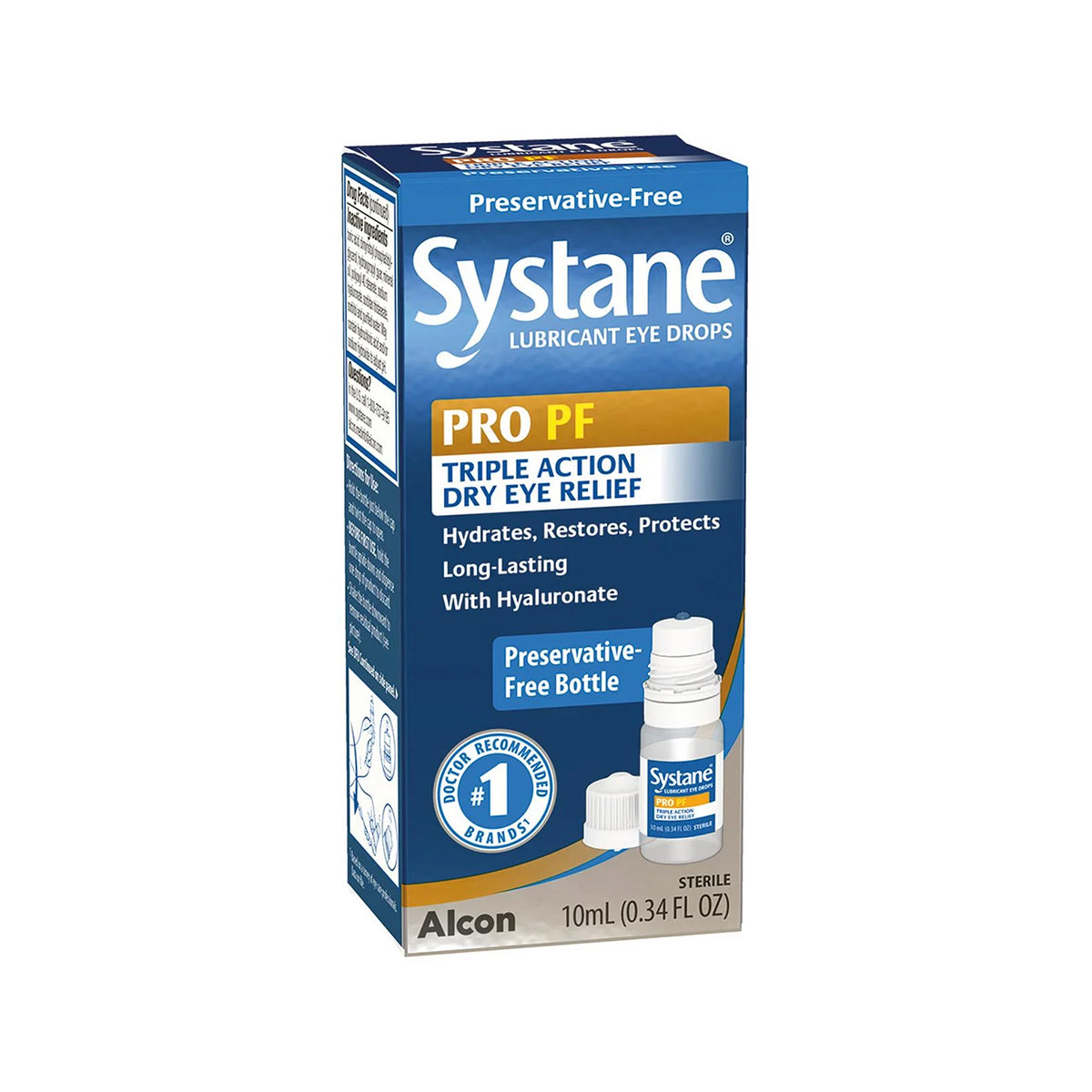 Systane® PRO PF Multi-Dose Lubricant Eye Drops – 10mL