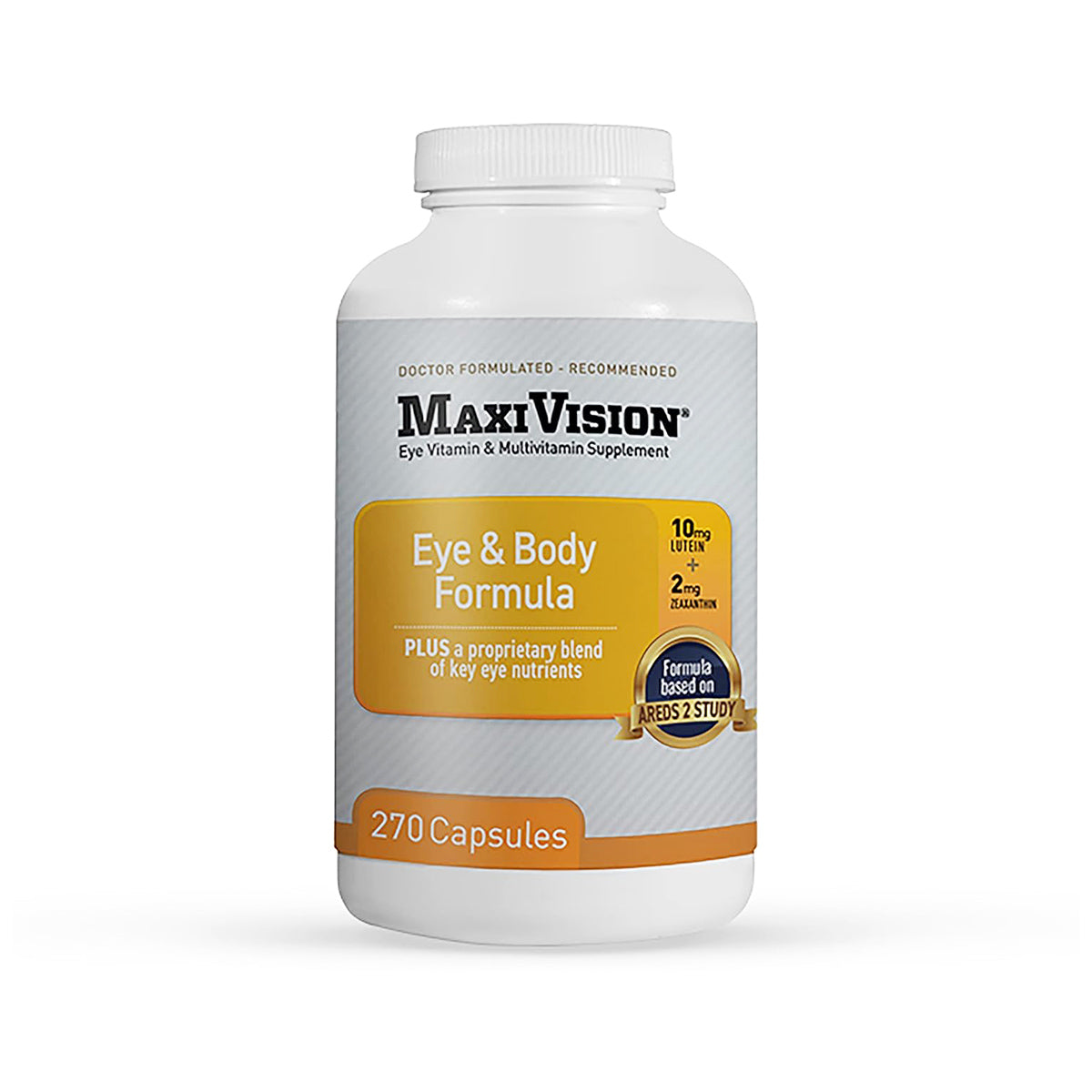 MaxiVision Eye and Body Formula AREDS + Multivitamin (270ct 3-Month Su