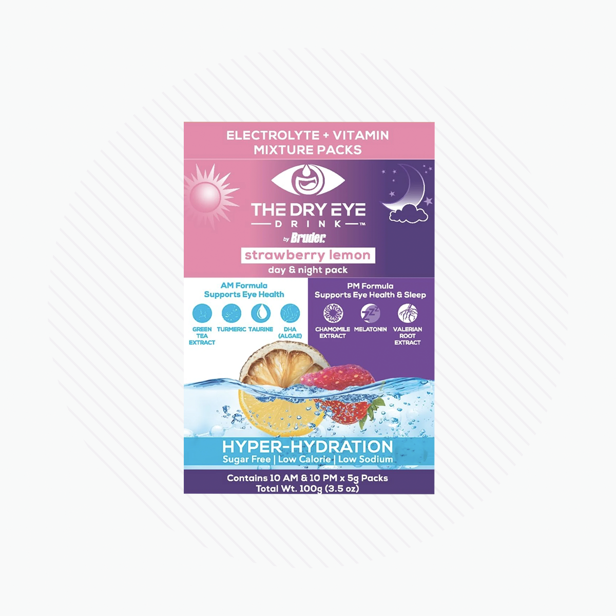 The Dry Eye Drink the Ultimate Hydration for Dry Eyes, Sugar-Free Elec